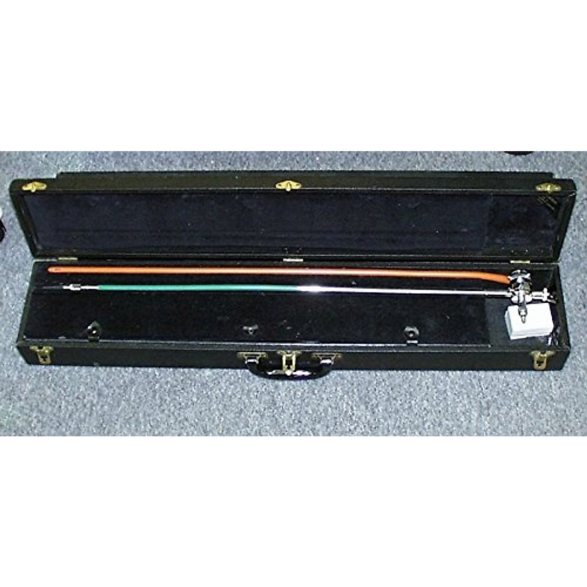 Vintage old Eder Instruments endoscope with light source sheath circa 1960s?