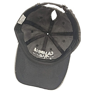 HHNLB Unisex Camping Hair Don t Care 1 Vintage Jeans Baseball Cap Classic Cotton Dad Hat Adjustable Plain Cap