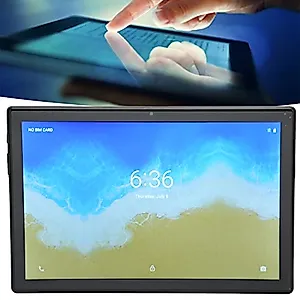 PUSOKEI Tablet PC Android 11,10.1in 1280x800 HD Touchscreen 4G RAM 128G ROM Kid Tablet,Bluetooth 5.0 Octa Core CPU 5G Dual Band 7000mah Battery Tablet(Blue)