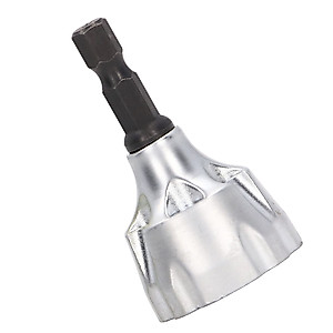 External Deburring Tool, External Chamfer Tool Carbide Hex Shank Chamfering Deburring Power Tool Accessories, for Metal Plastic Power Drill Wood