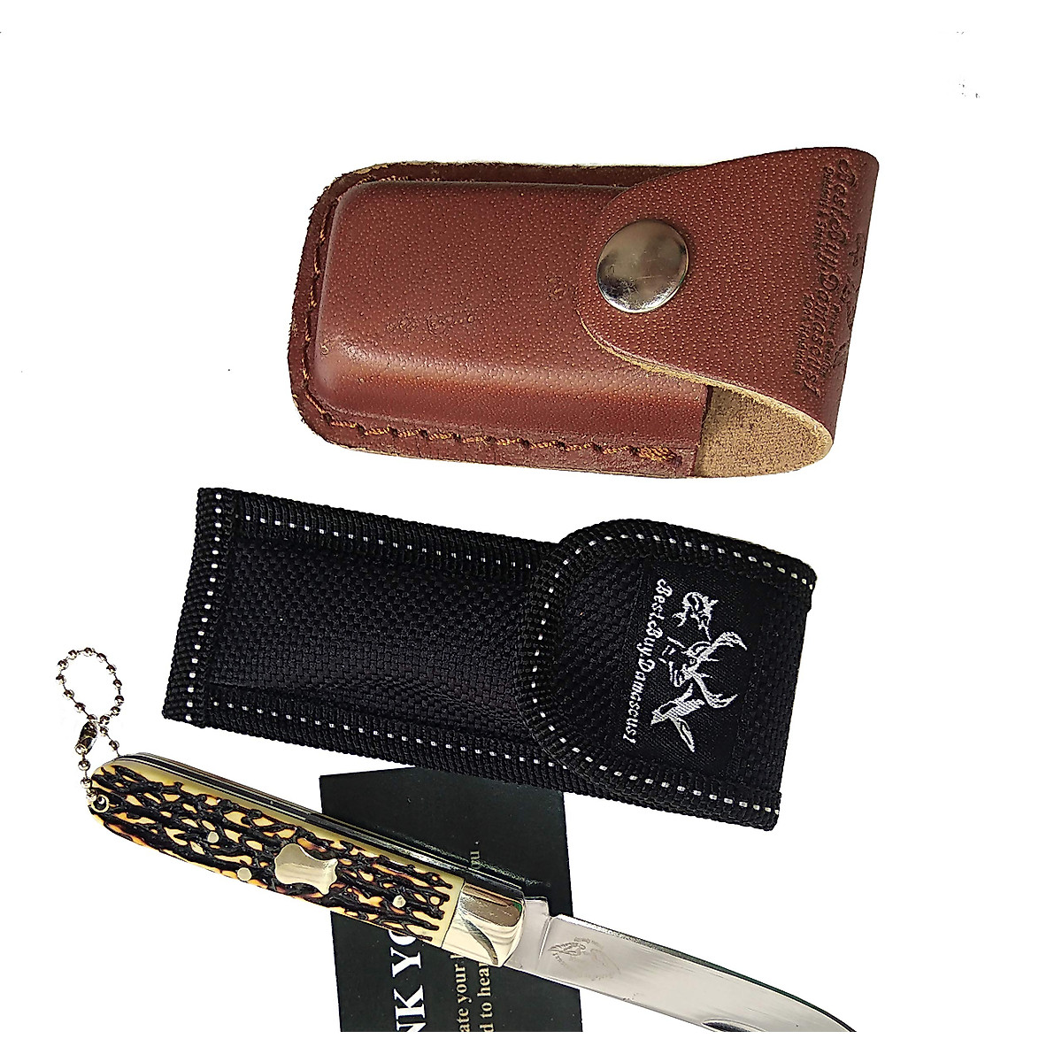 Knife 7.5 Inch 420C Pocket Knife Rose Wooden Handel for Men Folding Knife Outdoors & Sports Hunting Camping Hiking Best EDC Camping Knife