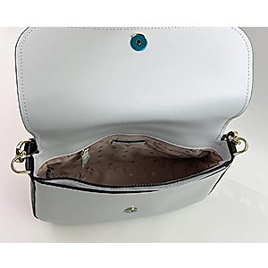 Kate Spade New York Staci Saffiano Leather Flap Shoulder Bag (Warm beige)