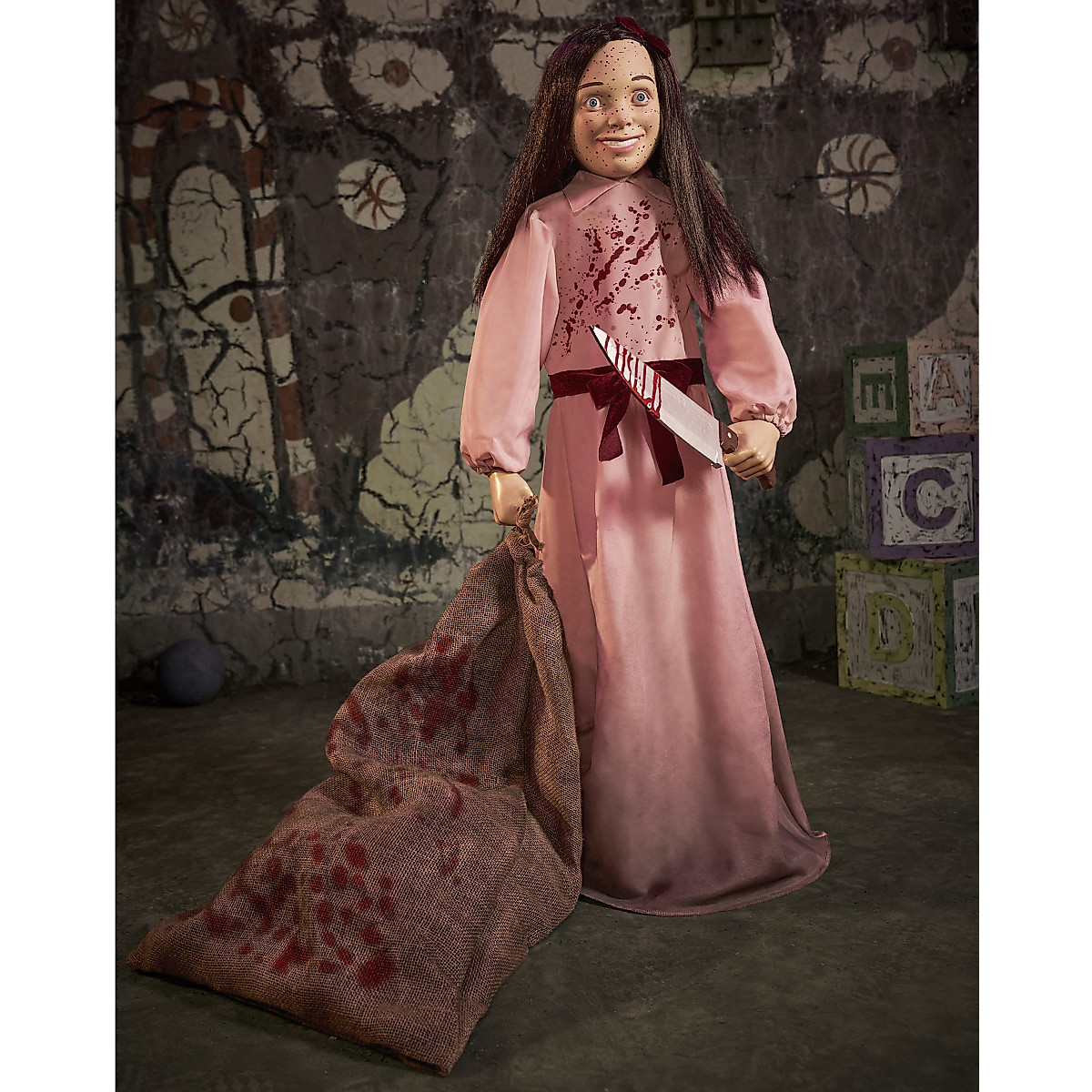 Spirit Halloween 3.8 Ft Betty Sharpe Animatronic