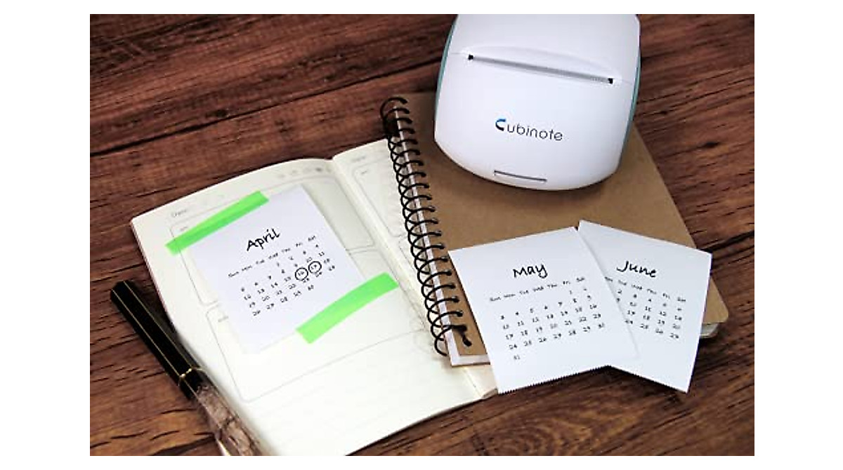 Cubinote Home No Ink Thermal Printer - Print Notes & Labels