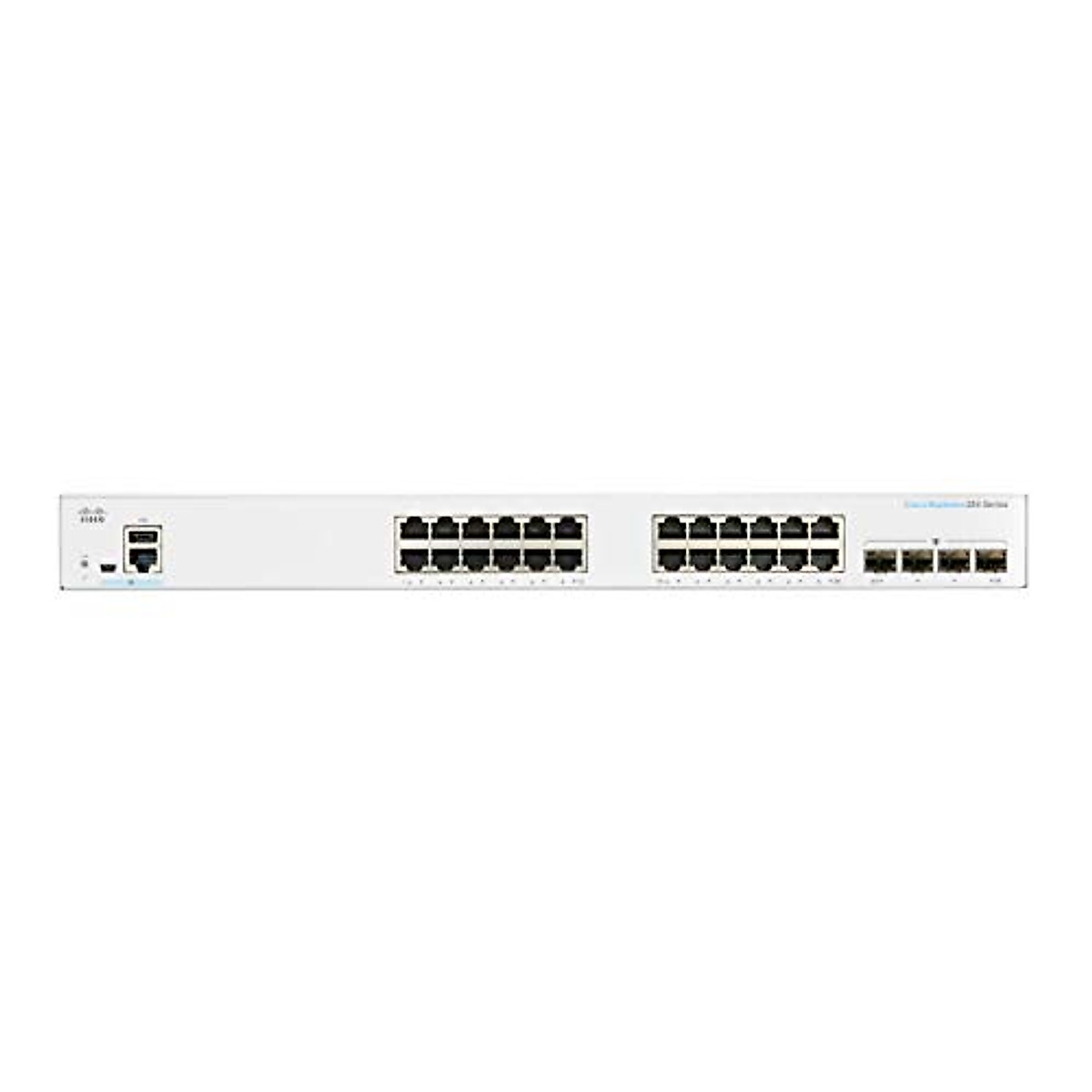 Cisco Business CBS250-24T-4G Smart Switch | 24 Port GE | 4x1G SFP | Limited Lifetime Protection (CBS250-24T-4G-NA)