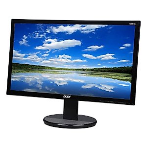 Acer K202HQL bd 20” (19.5" viewable) HD+ (1600 x 900) Monitor (DVI & VGA Ports)