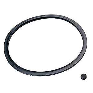 Presto 09985 Pressure Cooker Sealing Ring, Black, 2 Pack