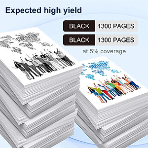 2-Pack Compatible HP 130A Black Toner Cartridges Works with HP Color Laserjet Pro MFP M177fw,M176n Printer Ink