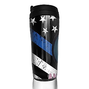 HLQkshWr Jethro Rock Band Tull Coffee Cups with Lid for Keep Beer Reusable Coffee Mug Travel Mugs Tumblers Drinking Cups for Men Women Stylish Coffee Accessories Water Bottle for Home 350ml