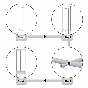 Fashionoda Plant Stand,2 Tier Metal Flower Plants Holder with 2 Removable Display for Indoor or Outdoor,Pot Plant Planter Display(30 X 10in,White)