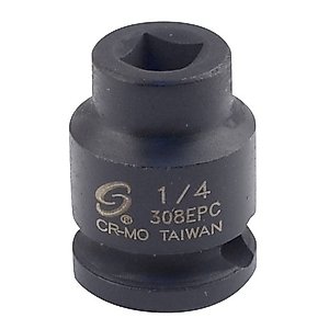 Sunex 308EPC 3/8-Inch Drive 1/4-Inch Female Pipe Plug Socket