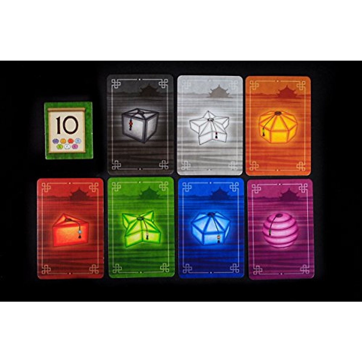 Renegade Game Studios Lanterns: The Harvest Festival, Fast Paced Card Game Set, 2-4 Players, 30 Min Playing Time, Place Tiles to Adorn The Palace Lake with Floating Lanterns, Earn The Most Honor Before The Festival Begins