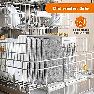 YASHE Food Dehydrator Machine, 12 Stainless Steel Food Dryer, 72H Timer and Temperature Control (95°F-167°F), 1300W Dehydrators for Food and Jerky, Herbs, Fruit, Dog Treats, Recipes Book Included