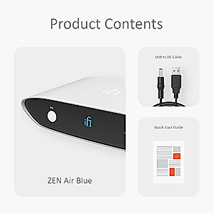 iFi Zen Air Blue - High Resolution Bluetooth Streamer - Update Your System with high res Audio Streaming