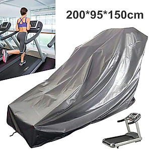 Waterproof Rain Cover Protective Cover Treadmill Cover for Outdoor Running Machine Home Courtyard Grey