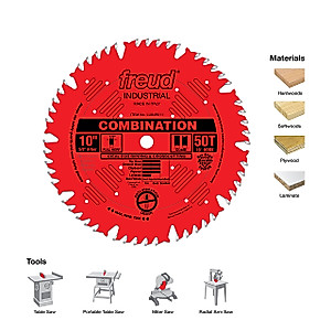 Freud LU84R011: 10" Combination Blade