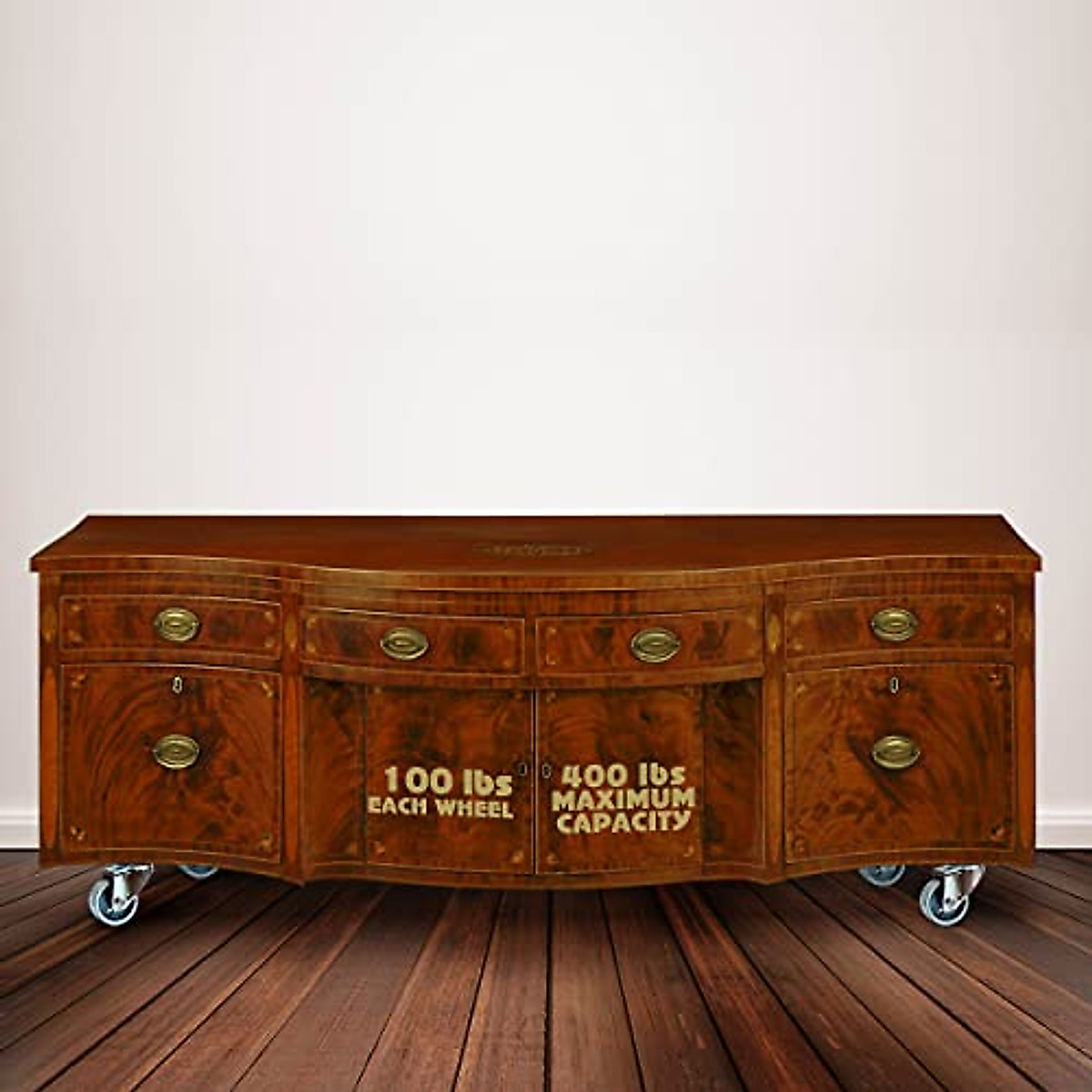 4 All Steel Swivel Plate Caster Wheels Heavy Duty High-gauge Steel Gray (2" METAL SWIVEL CASTER (GRAY) - No Brake)