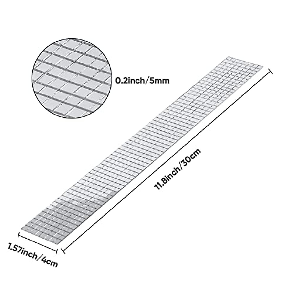 PP OPOUNT 10856 PCS Self-Adhesive Mosaic Tiles for DIY Craft Decoration, Indoor Decoration, DIY Disco Ball, Art Collage(5 x 5 mm)