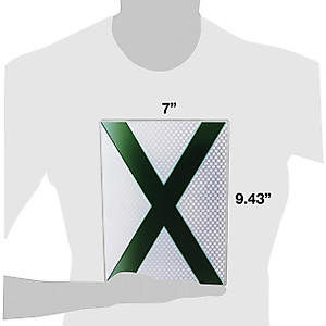 UniKeep Disc Storage Case Printed With Xbox Styled Theme - Holds Game Discs (Small)