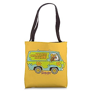 Scooby-Doo The Mystery Machine Driving Tote Bag