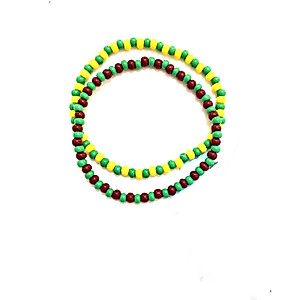 2 pcs Orula Orunmila Stretch Bracelet Ildes