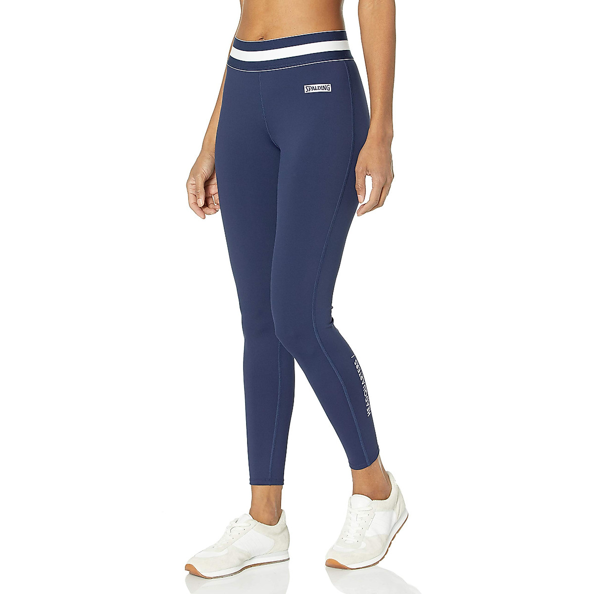 Spalding Women's Sportswear Everyday Legging, Peacoat, XS