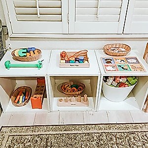 Yesland 12 Pack Plastic Oval Basket Small Gift Baskets, Food Storage Basket & Fruit Basket, 10 x 5.8 x 2.75 Inches Bread Basket Bin for Kitchen, Restaurant, Centerpiece Display, Christmas Gifts