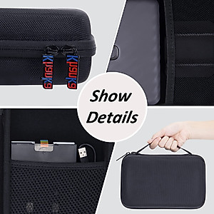 khanka Hard Travel Case Replacement for Fujifilm Instax Link Wide Printer (Black)