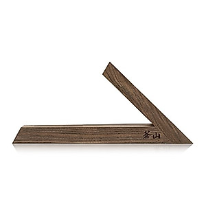 Cangshan 1021387 TAI Triangle Walnut Wood Knife Block, One Slot