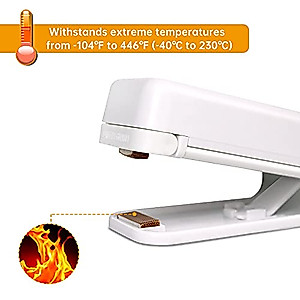 QianHeng Mini Bag Sealer,Portable Plastic Bag sealer,Handheld Mini Heat Sealer for Chip、Snack Fresh Bag、Food Storage, White