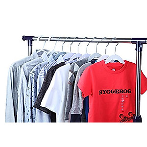 Finnhomy Extra Strong 30 Pack Plastic Hangers for Baby and Kids, Durable Children Clothes Hangers with Non-Slip Pads, Great for Any Baby Clothes, Gray