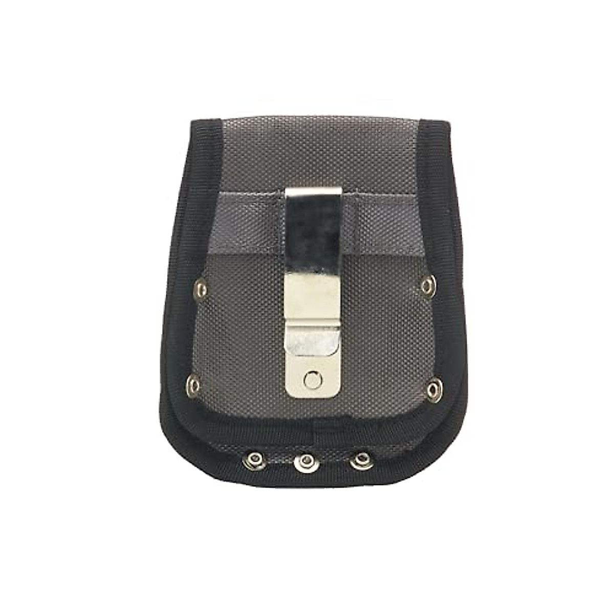 AWP Tape Measure Pouch with Metal Belt Clip and Tunnel Loop, Tool Belt Accessory