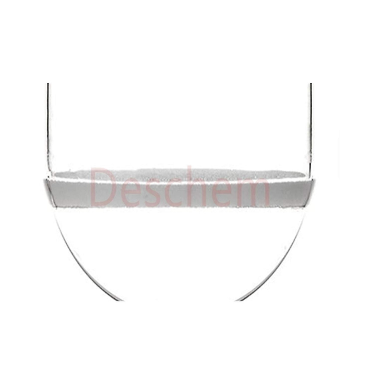 Deschem 24/40 Glass Buchner Filtering Funnel with Fine Frit Vacuum Serrated Tubulation Lab Borosilicate Glassware (1000ml, 1# Coarse)