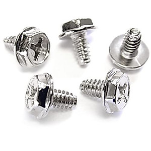 StarTech.com Replacement PC Mounting Screws #6-32 x 1/4in Long Standoff - Screw kit - silver - 0.2 in (pack of 50) , TAA (SCREW6_32)
