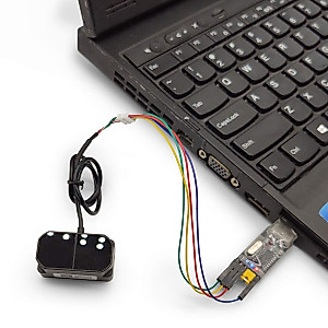 youyeetoo TFmini Plus Lidar Sensor Module Single-Point Ranging Module 0.1-12m Measurement Range Distance, for Drone Industrial Sensing Robot Smart Home Support I/O, UART and I2C