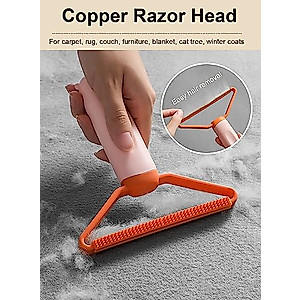 SUJAYU Pet Hair Remover, 2 in 1 Pet Hair Remover Fur Remover Dog Hair Remover Cat Hair Remover, Cat Hair Remover Furniture Pet Hair Remover for Couch Pet Hair Remover for Laundry (Green)