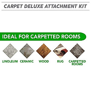 OVO, 550 AW, Compact and Powerful Central Vacuum System, Use with Disposable Filtration Bags only 18 Gal / 4.75L with 30ft Carpet Deluxe Accessory kit Included