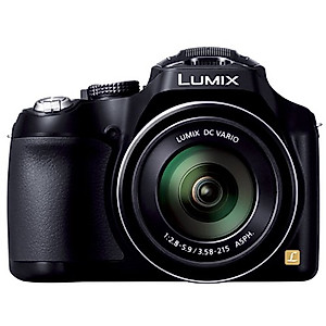 Panasonic LUMIX DMC-FZ70 16.1 MP Digital Camera with 60x Optical Image Stabilized Zoom and 3-Inch LCD (Black) - International Version (No Warranty)
