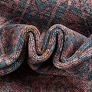 Unique Loom Mangata Collection Area Rug - Morgan (Rectangular 10' 6" x 13' 0", Antique Blue/ Gray)