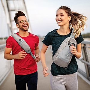 G4Free Sling Bag RFID Blocking Lightweight Crossbody Backpack Chest Shoulder Bag for Travel Sports Running