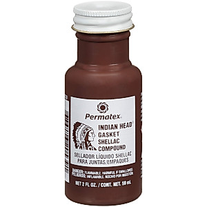 Permatex 20539 Indian Head Gasket Shellac Compound, 2 oz.
