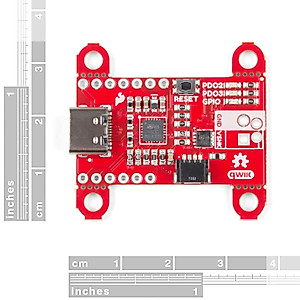 SparkFun Power Delivery Board - USB-C (Qwiic) Effectively Manage Power Distribution Achieve Higher voltages 5-20V Up to 100W of Power Output Current up to 5A Reversible USB-C Connection No Soldering
