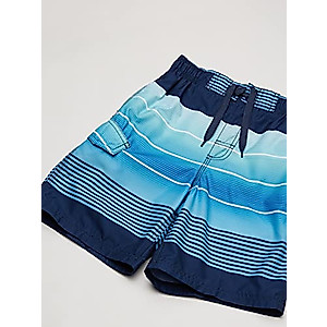 Kanu Surf boys Avalon Quick Dry Upf 50+ Beach Swim Trunks, Echelon Navy, 10 12 US