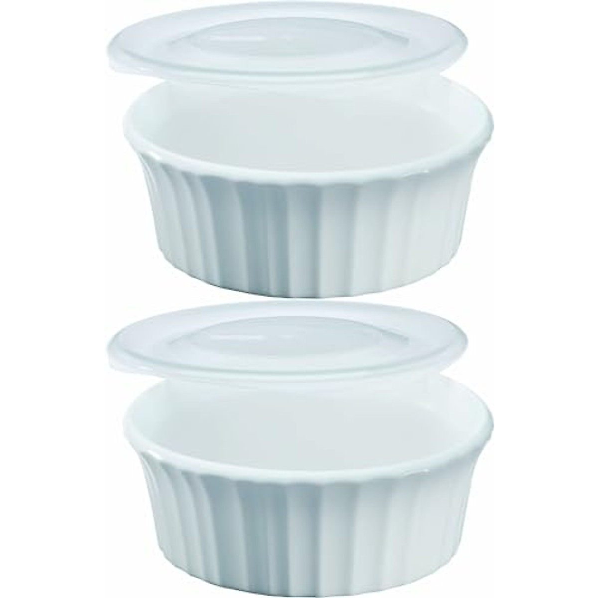 CorningWare Baking Dish French White 16oz - 1 Dish and a Matching Lid