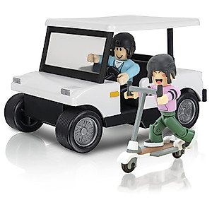 Roblox Celebrity Collection - Brookhaven: Golf Cart Deluxe Vehicle [Includes Exclusive Virtual Item]