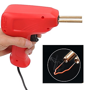 Hot Stapler,plplaaoo Plastic Welder,Welding Machine,Hot Stapler Multifunction Plastic Welding Red Portable Welder for Radiators Bumpers Repair(220V, Australian Standard)