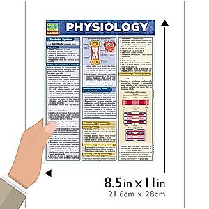 Physiology QuickStudy Laminated Reference Guide (QuickStudy Academic)