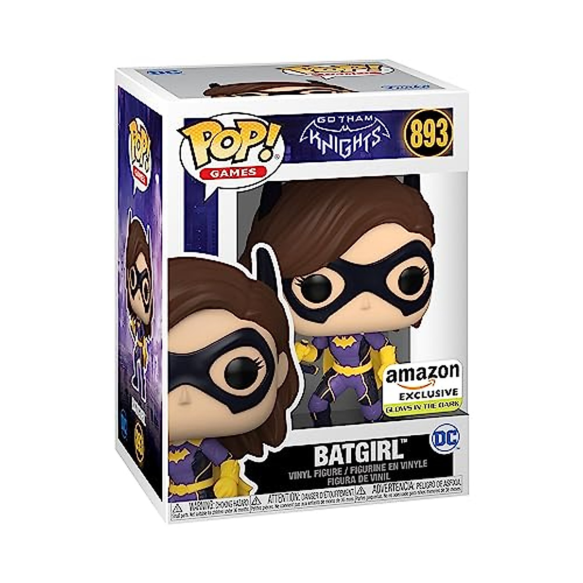 Funko Pop! Games: Gotham Knights - Batgirl, Glow in The Dark, Amazon Exclusive