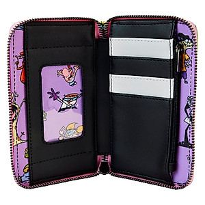 Loungefly Cartoon Network Retro Collage Zip Around Wallet