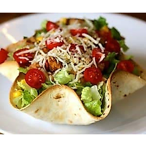 Chefcaptain Tortilla Pan Set Non Stick Steel Taco Salad Bowl Makers Tortilla Shell Maker Extra Thick Steel Set of 4